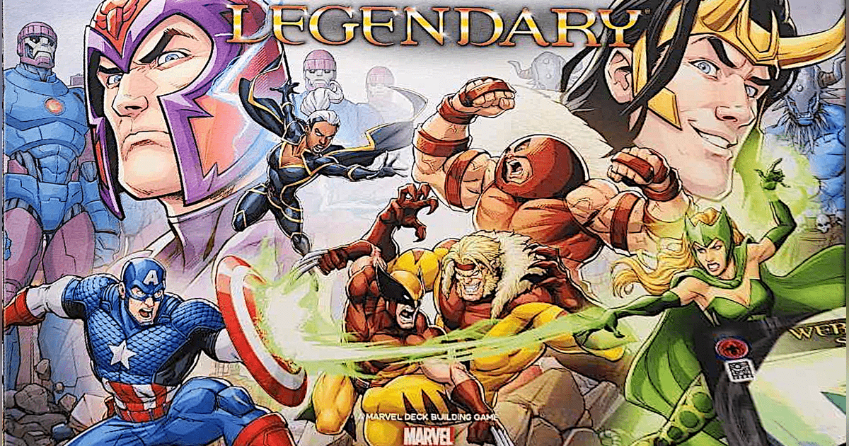 Legendary: A Marvel Deck Building Game (Second Edition) | Board Game ...