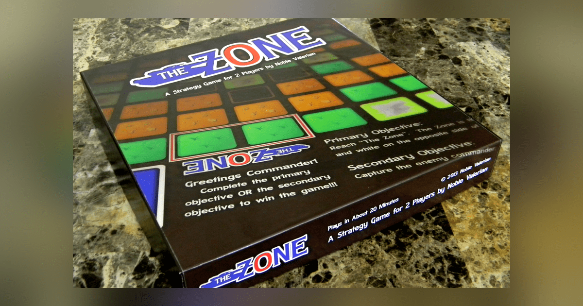 The Zone | Board Game | BoardGameGeek