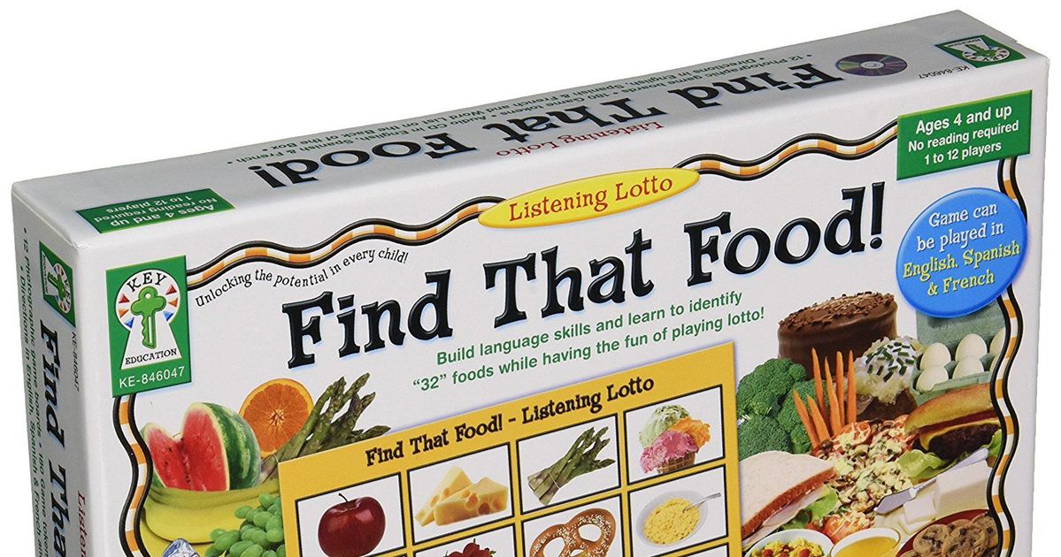 Listening Lotto: Find that Food | Board Game | BoardGameGeek