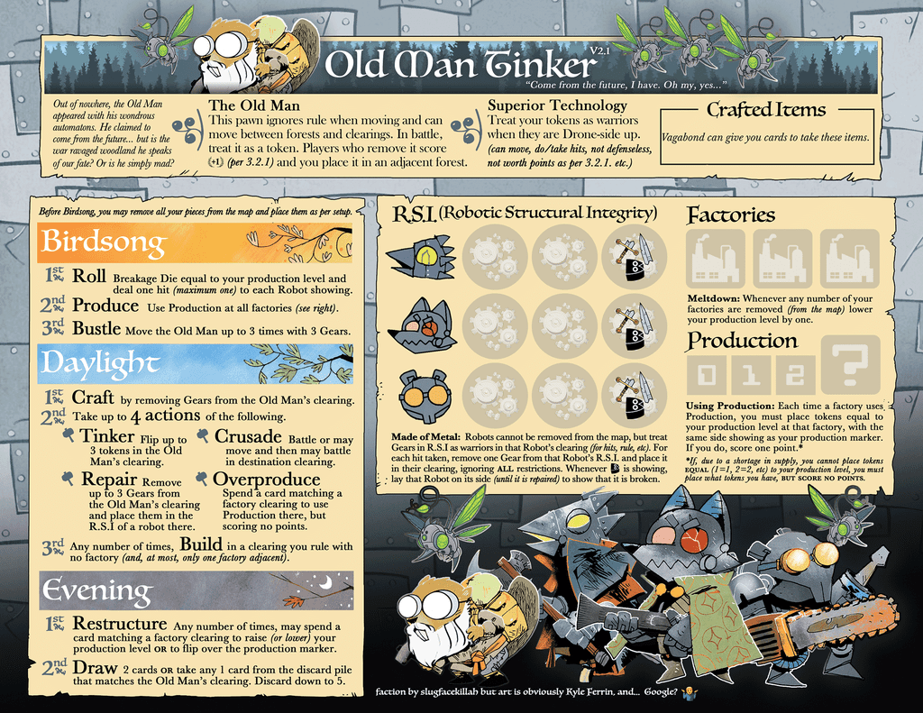 OLD MAN TINKER (ROOT Fan Faction) | Root