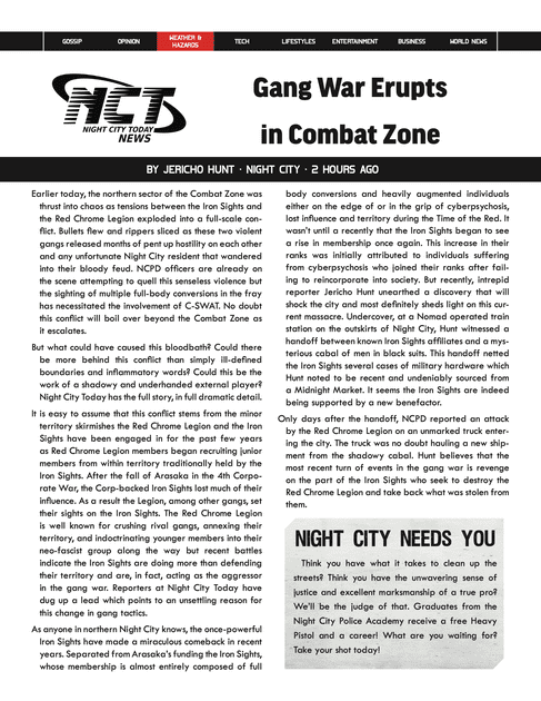 Red Chrome Cargo | RPG Item | RPGGeek