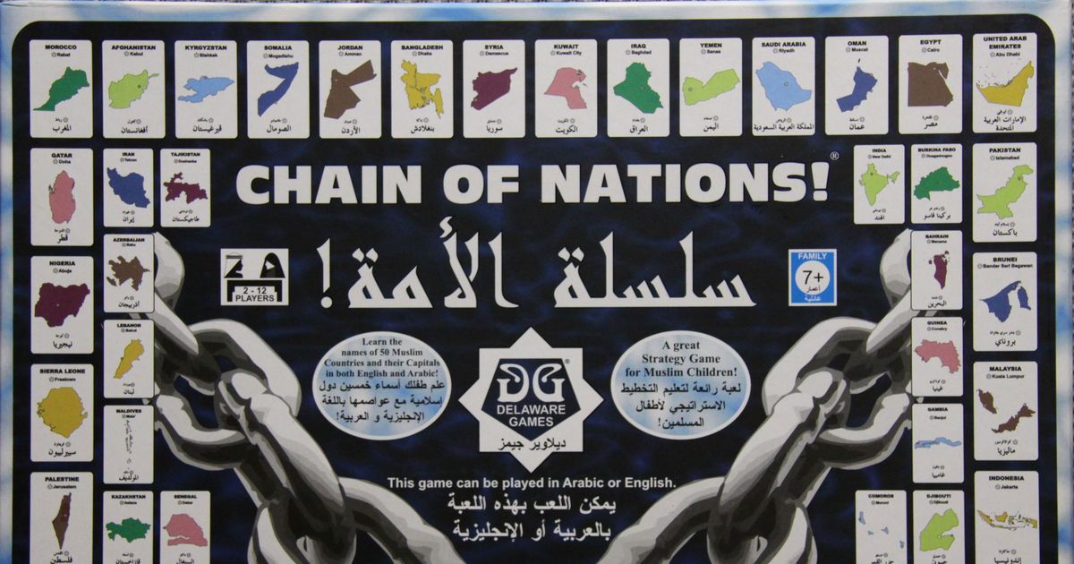 Chain of Nations | Board Game | BoardGameGeek