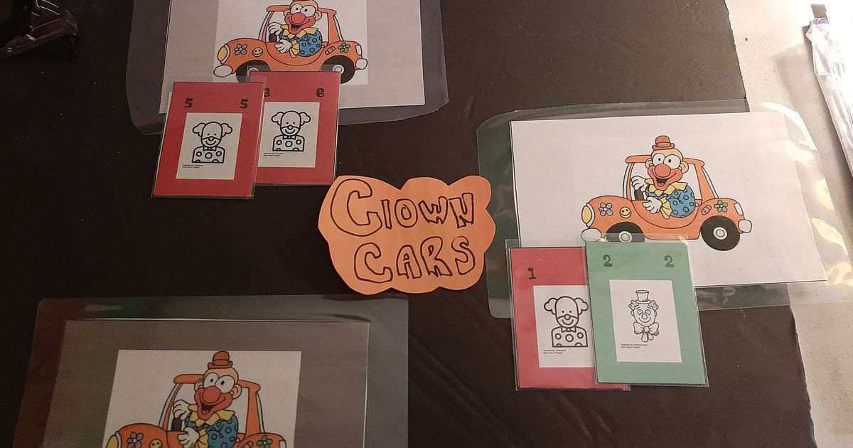 Clown Cars | Board Game | BoardGameGeek