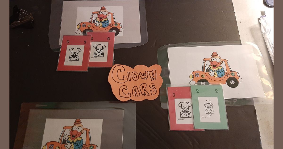 Clown Cars Print and Play Rules | Clown Cars