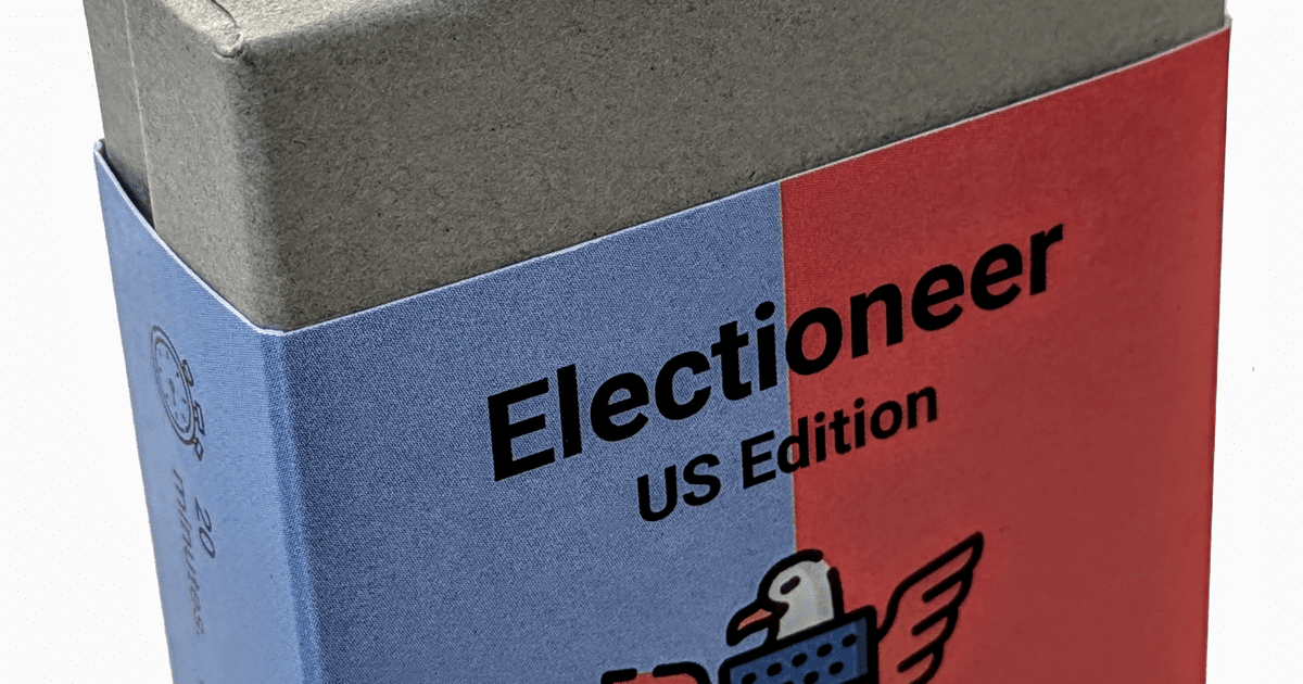 Electioneer: US Edition | Board Game | BoardGameGeek