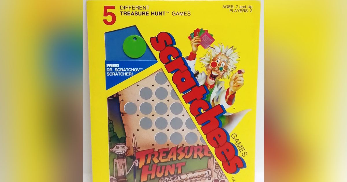 Scratchees: Treasure Hunt | Board Game | BoardGameGeek