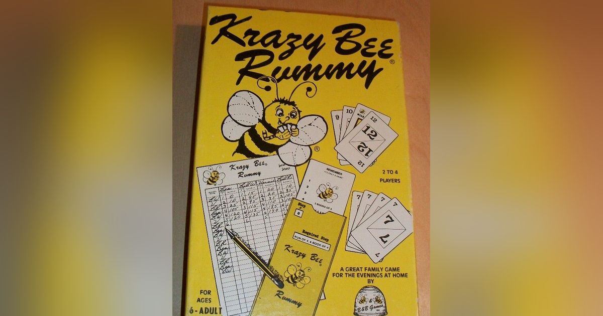 Krazy Bee Rummy | Board Game | BoardGameGeek