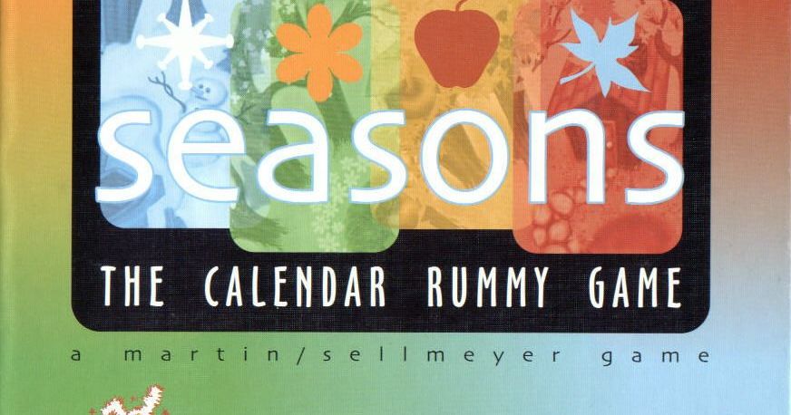 Seasons: The Calendar Rummy Game | Board Game | BoardGameGeek