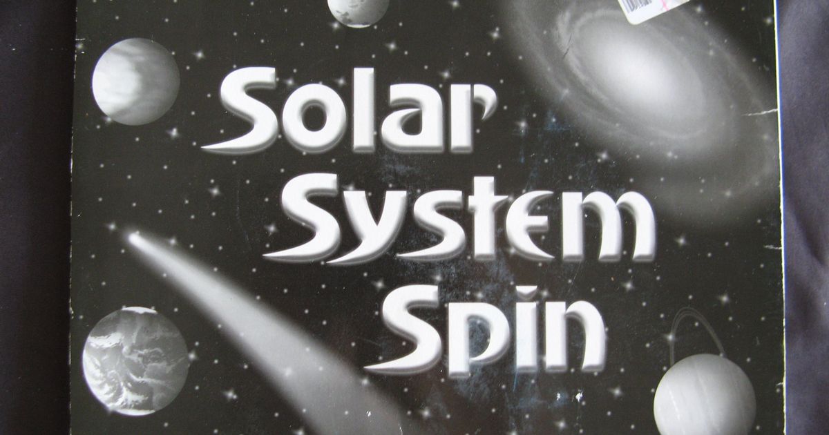 Solar System Spin | Board Game | BoardGameGeek