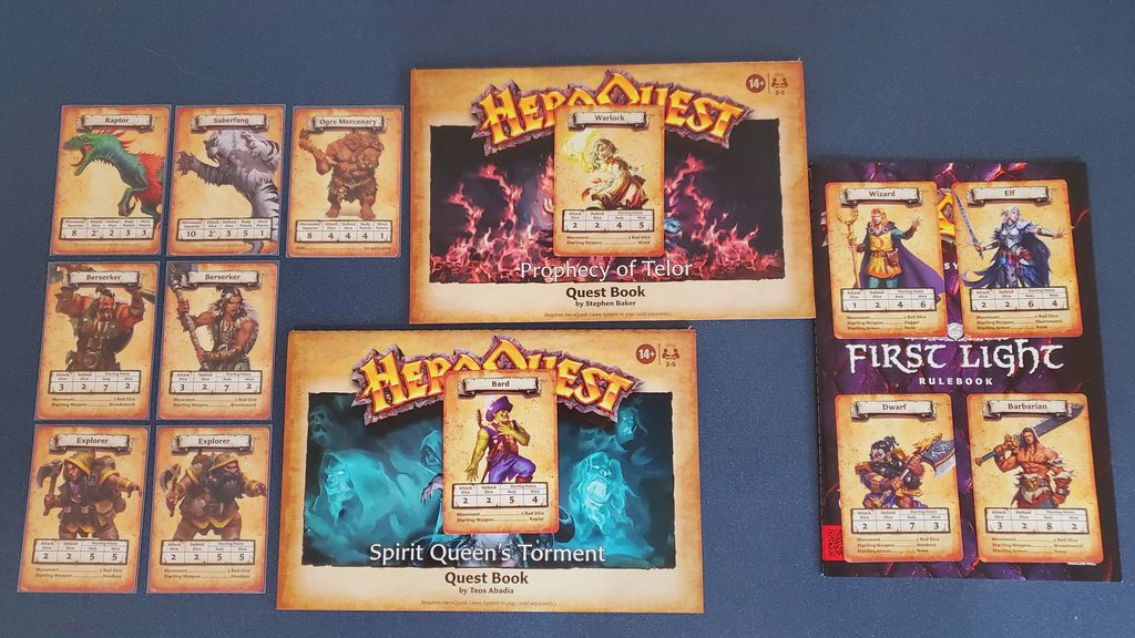 Heroquest (2021): characters and classes | HeroQuest