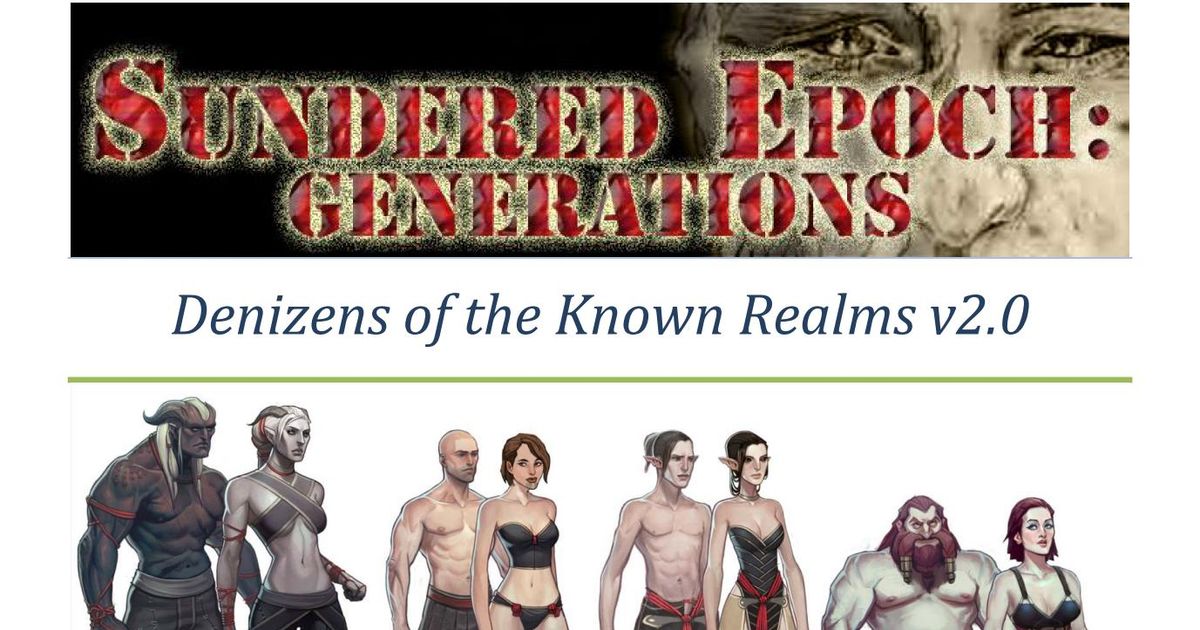 Denizens of the Known Realms | RPG Item | RPGGeek