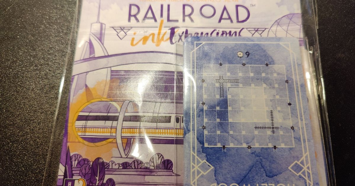 Railroad Ink: Additional Cards Pack | Board Game | BoardGameGeek