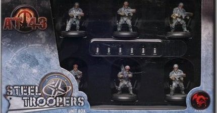 AT-43 Unit Box: Steel Troopers | Board Game | BoardGameGeek