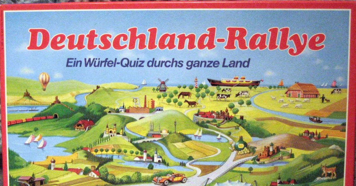 Deutschland-Rallye | Board Game | BoardGameGeek