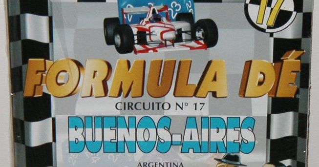 Formula Dé Circuits 17 & 18: Buenos-Aires & Barcelona | Board Game ...
