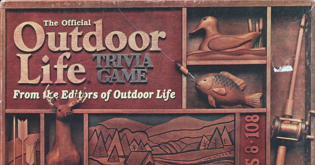 Outdoor Life Trivia Game | Board Game | BoardGameGeek