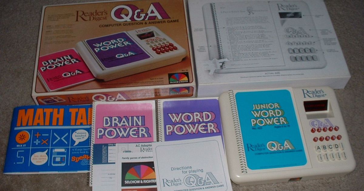 Reader's Digest Computer Question & Answer Game | Board Game ...