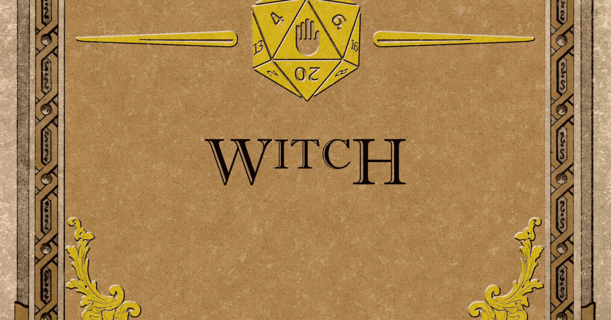Witch | RPG Item | RPGGeek