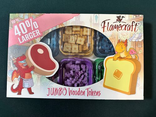 Flamecraft Jumbo Wooden Tokens | Flamecraft