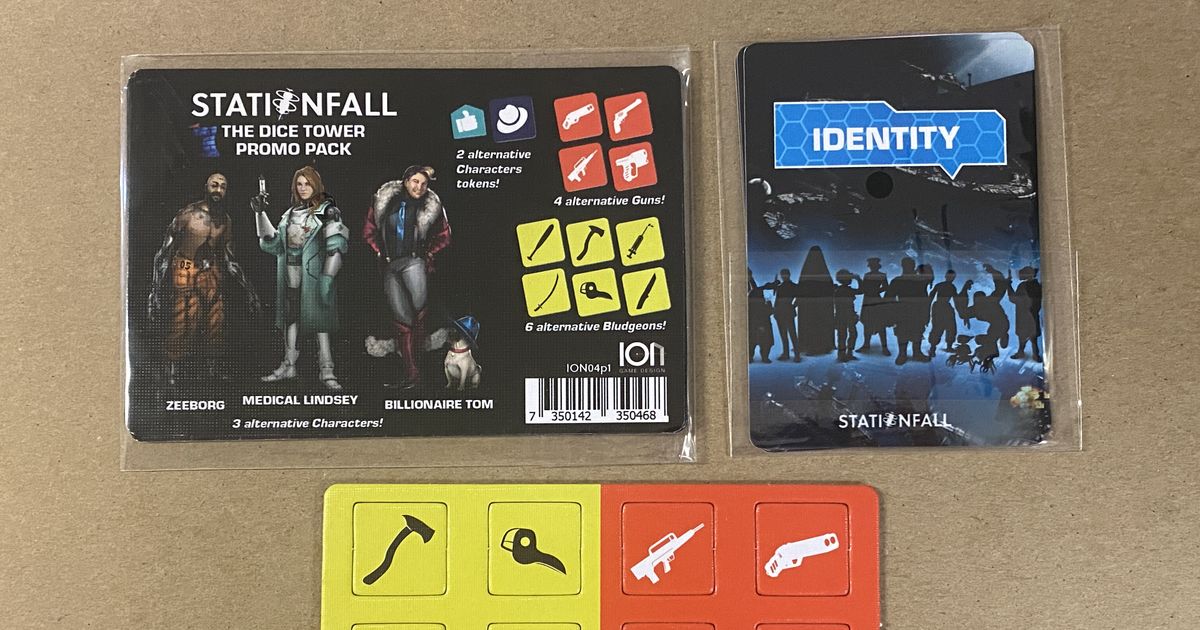 Stationfall: The Dice Tower Promo Pack | Board Game | BoardGameGeek