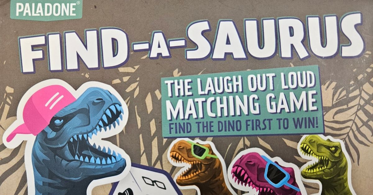 Find-a-Saurus | Board Game | BoardGameGeek
