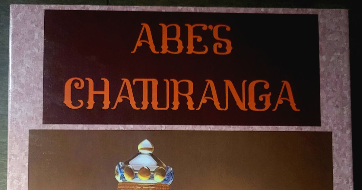 Abe's Chaturanga | Board Game | BoardGameGeek