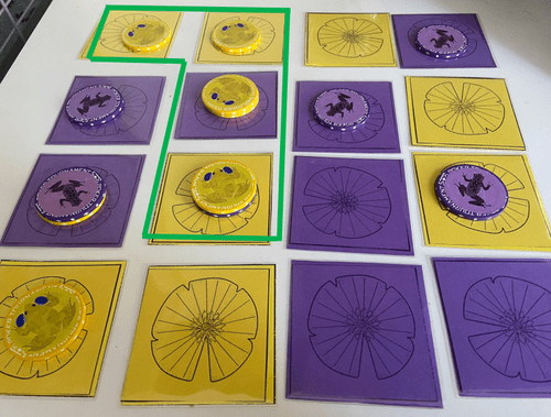 MANCALA FROGS [2024 Two Player Print and Play Game Design Contest] [2P ...