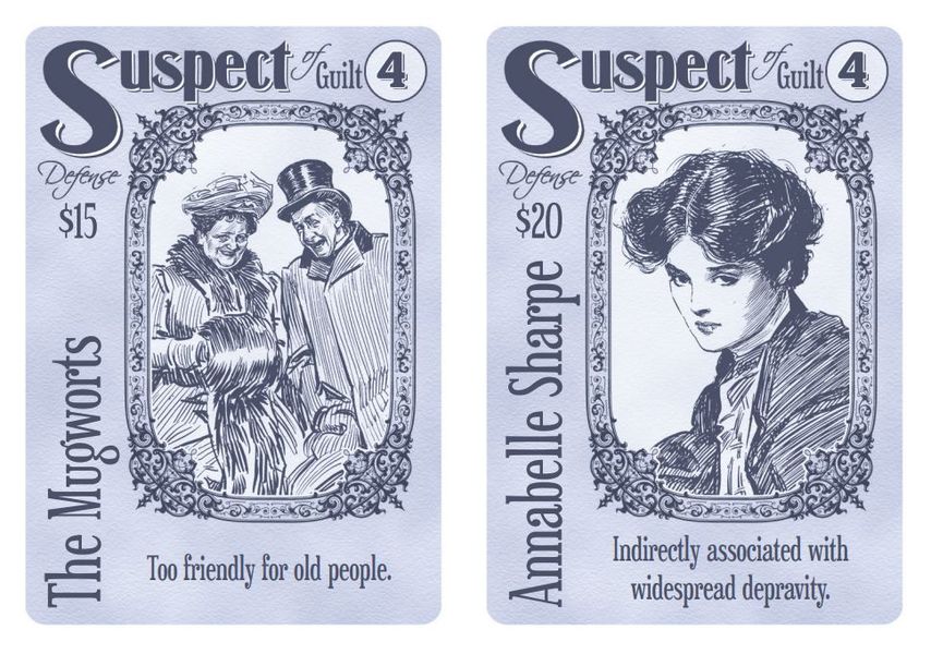 suspect cards