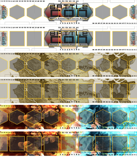 Portable Game Board (four, standard sized cards) | BattleCON ...