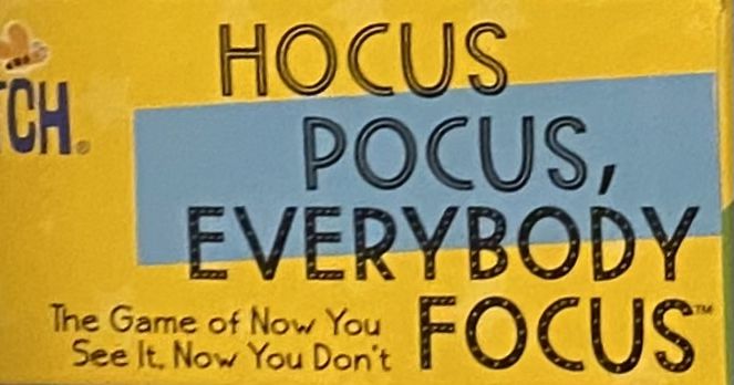 Hocus Pocus, Everybody Focus | Board Game | BoardGameGeek