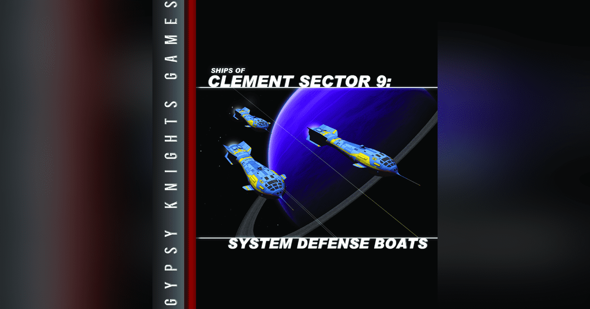 Ships of Clement Sector 09: System Defense Boats | RPG Item | RPGGeek
