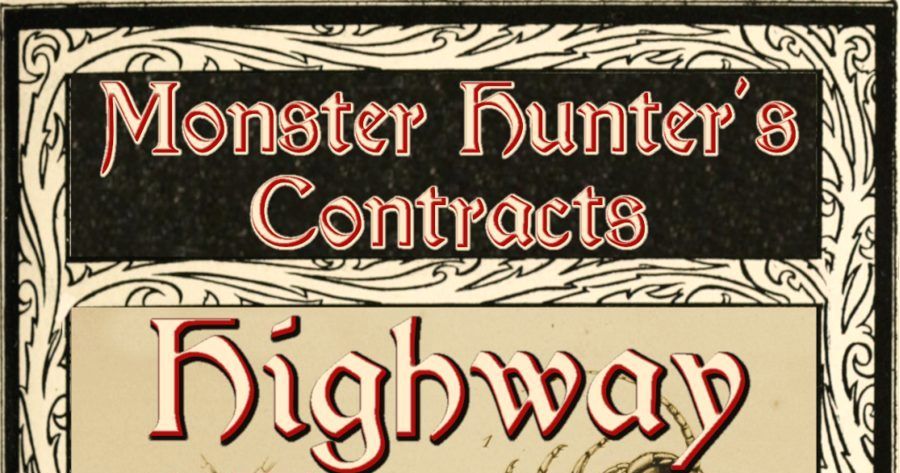 Monster Hunter's Contracts: Highway Horror | RPG Item | BoardGameGeek
