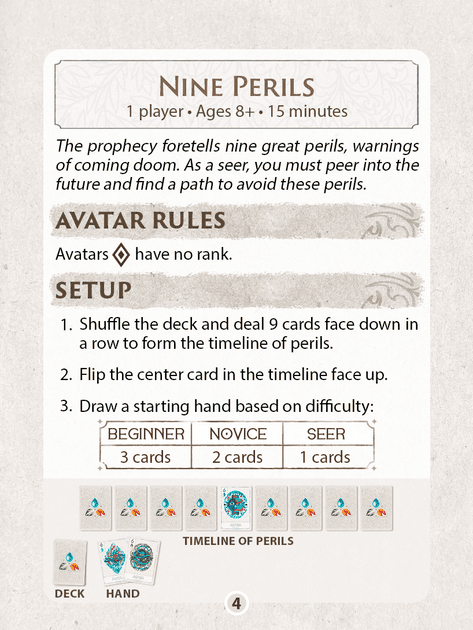 Official rules (Button Shy) | Mysticana: Nine Perils