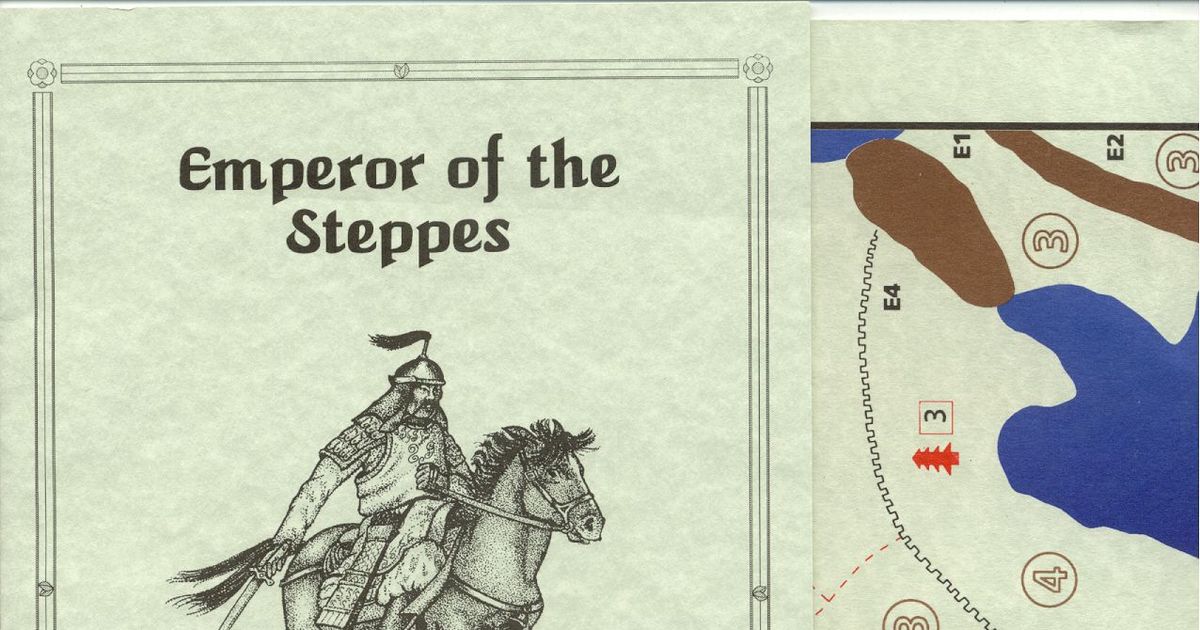 Emperor of the Steppes | Board Game | BoardGameGeek
