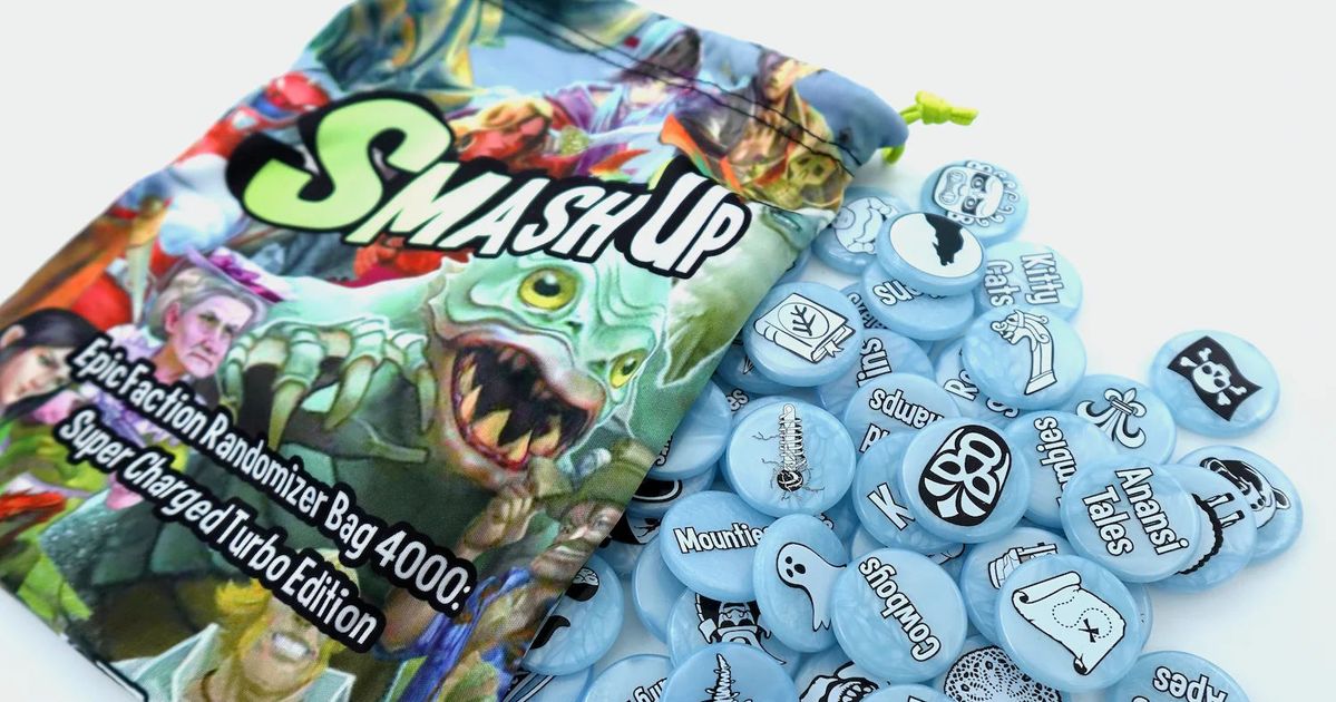 Smash Up: GeekUp Bit Set – Faction Selection and Drawbag | Board Game ...