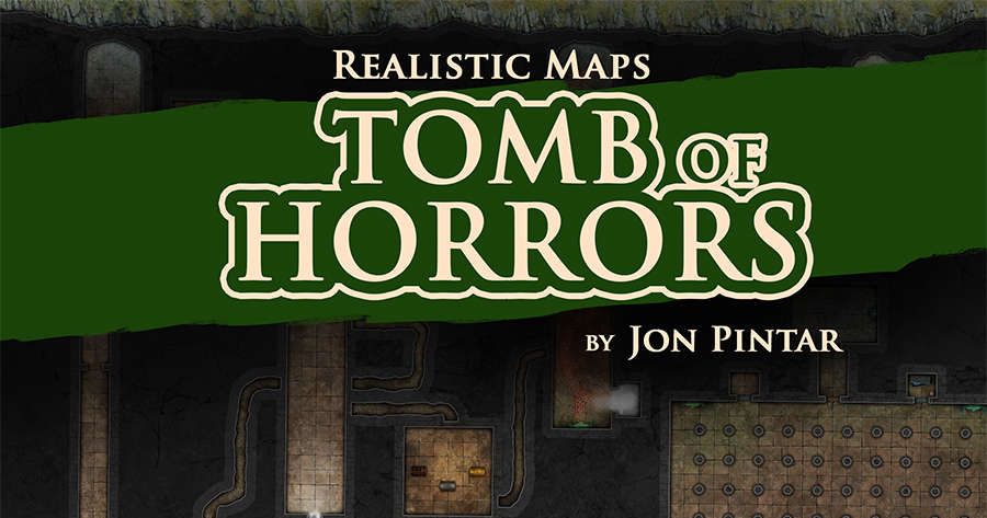 Realistic Maps: Tomb of Horrors | RPG Item | RPGGeek