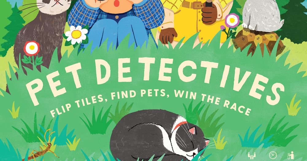 Flip and Find: Pet Detectives | Board Game | BoardGameGeek