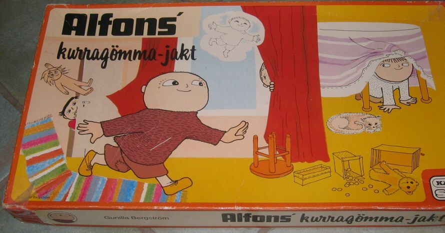 Alfons kurragömma-jakt | Board Game | BoardGameGeek