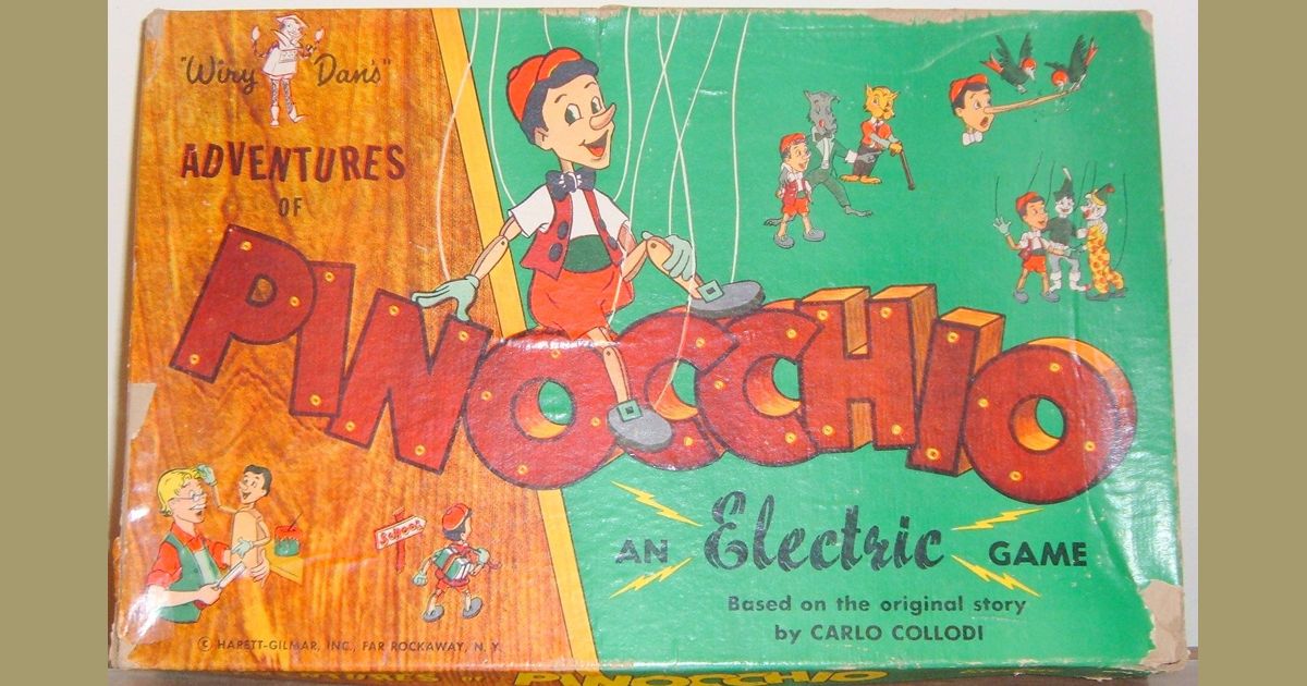 Adventures of Pinocchio: An Electric Game | Board Game | BoardGameGeek
