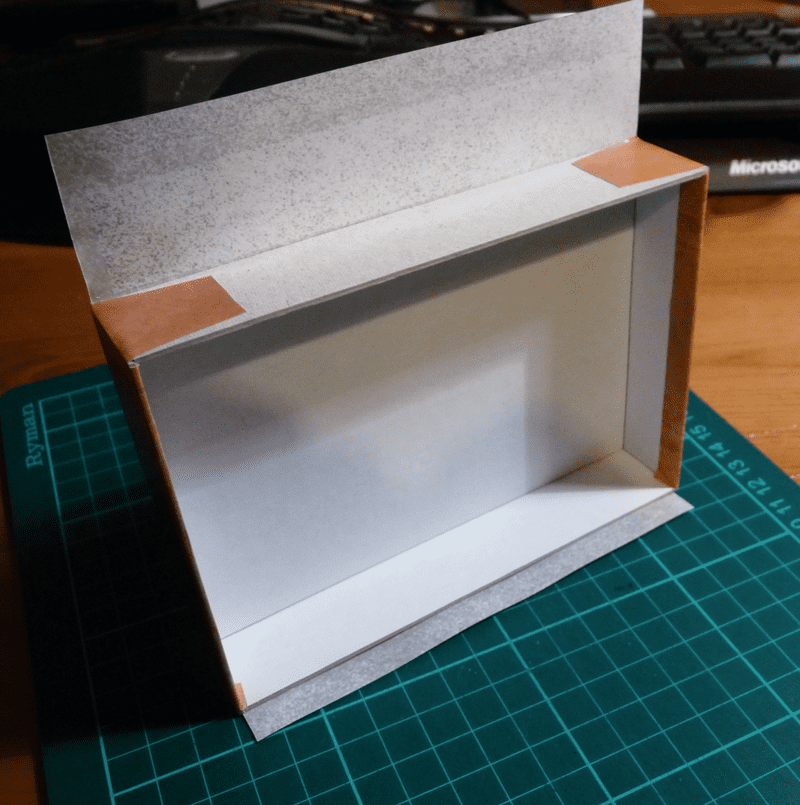 Making a telescoping box the easy way (templates for two-deck card box)