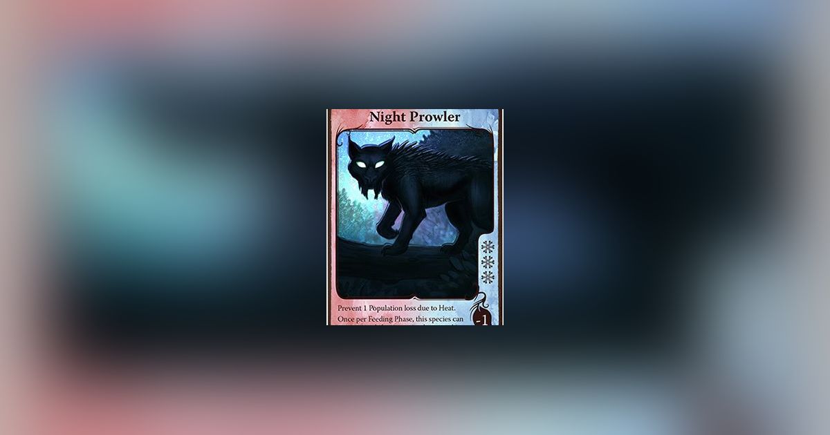 Evolution: Night Prowler | Board Game | BoardGameGeek