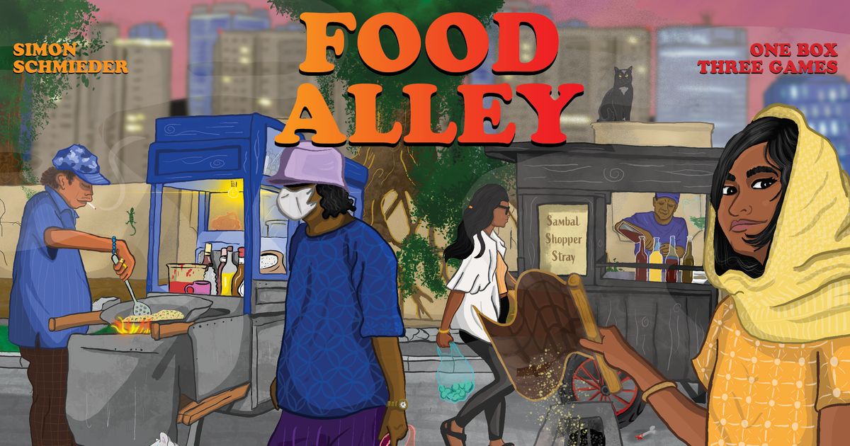 Food Alley | Board Game | BoardGameGeek
