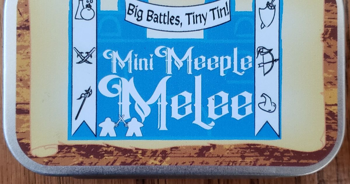 Mini Meeple Melee | Board Game | BoardGameGeek