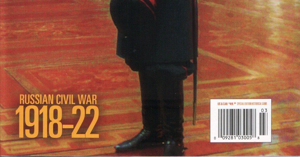 Russian Civil War 1918-1922 (Second Edition) | Board Game | BoardGameGeek