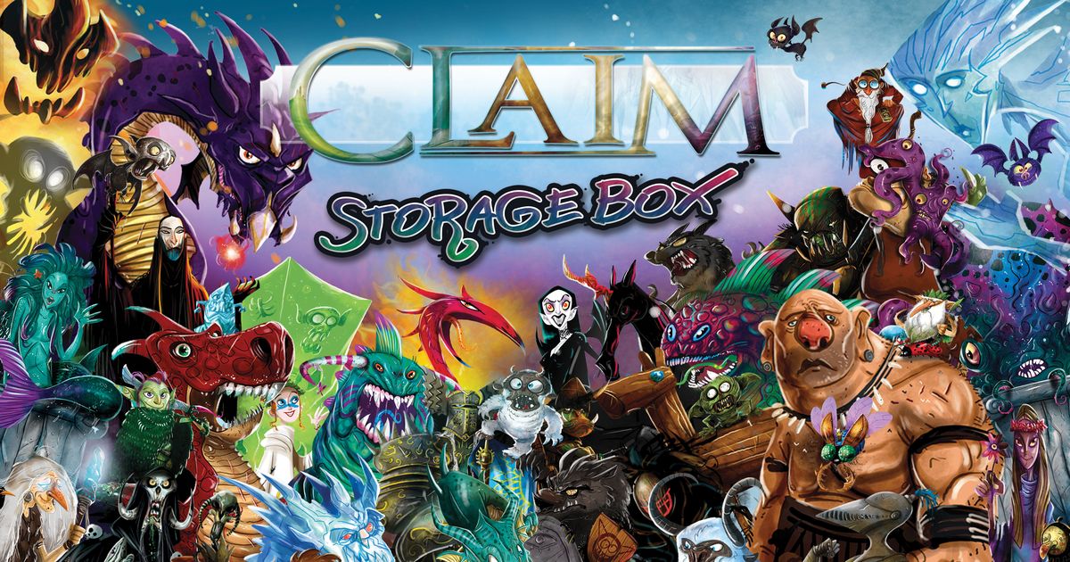 Claim: Storage Box | Board Game | BoardGameGeek