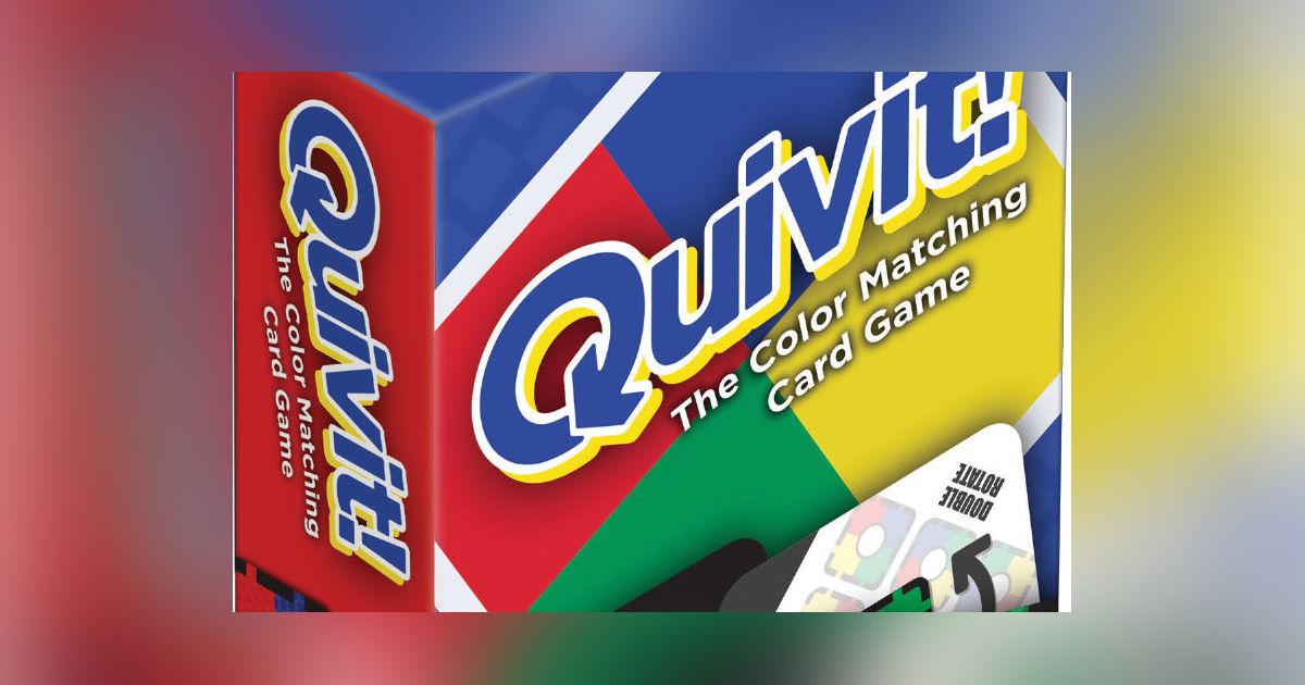 Quivit!: The Color Matching Card Game | Board Game | BoardGameGeek