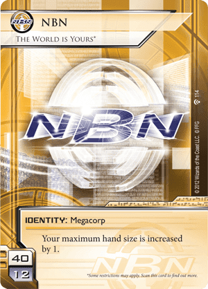 Netrunner Corp (NBN Combo) | I am Johnny, Combo Player | RPGGeek
