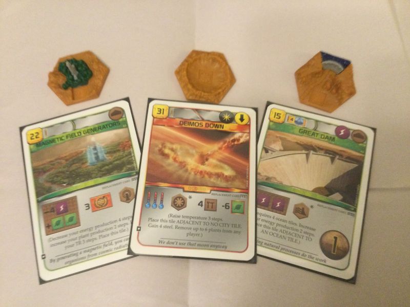 Deimos Down - card from Terraforming Mars board game turned into a ...