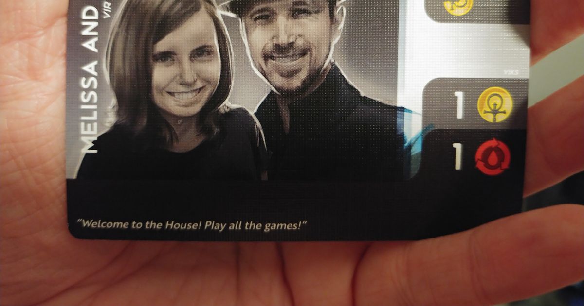Vampire: The Masquerade – Vendetta: Melissa and Kevin Promo Card ...