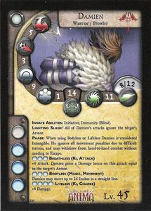 Anima Tactics: Damien | Board Game | BoardGameGeek